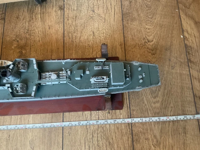 RC MODEL BOAT Hms warship Daring class destroyer Royal Navy collection ...
