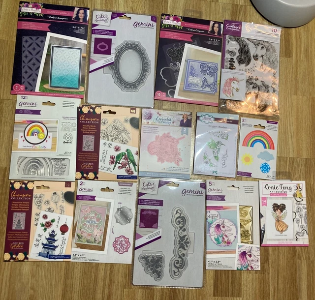CRAFTERS COMPANION AND Creative Expressions bundle Stamps, Dies, etc. £ ...