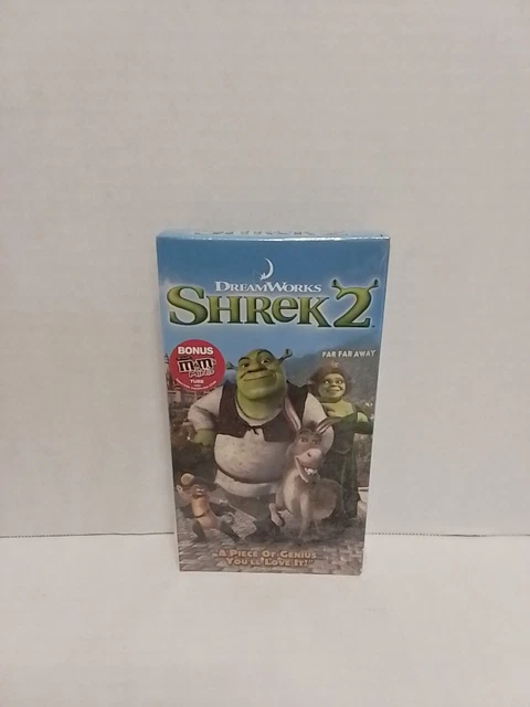 DREAMWORKS SHREK 2 (Vhs, 2004). Mike Myers Cameron Diaz New Sealed £7. ...