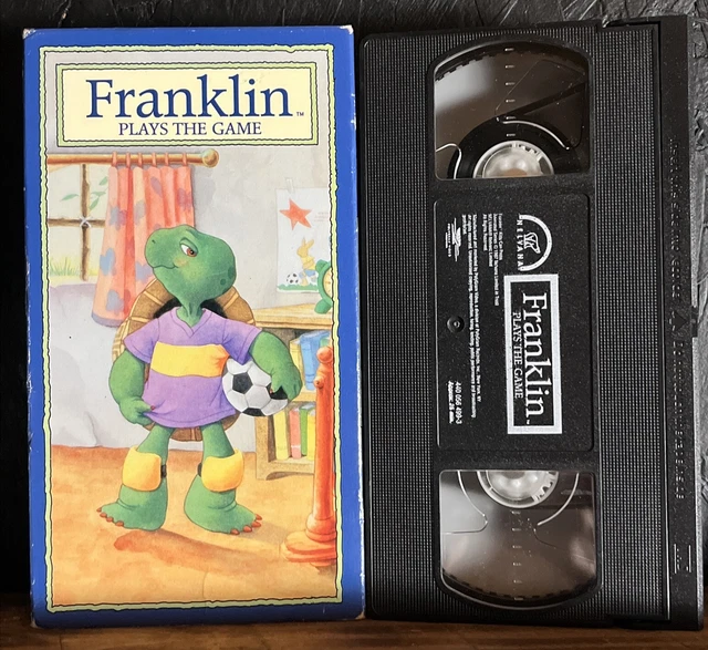 FRANKLIN VHS (1997) Franklin The Turtle: Plays The Game ~ Nelvana FREE ...