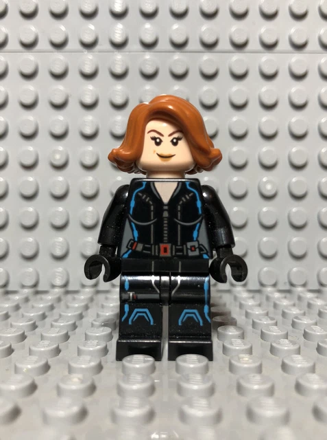 LEGO MARVEL SUPER Hero’s Black Widow Minifigure 76050 76032 76042 sh186 ...