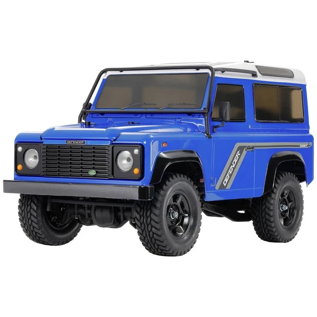 TAMIYA 1:10 RC Land Rover Defender 90 CC-02 1:10 RC Modellauto Elektro ...