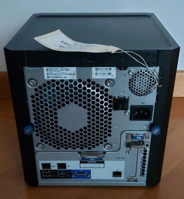 HP PROLIANT MICROSERVER Gen8 Xeon E3-1220L v2 ESXi 8.0 EUR 495,00 ...