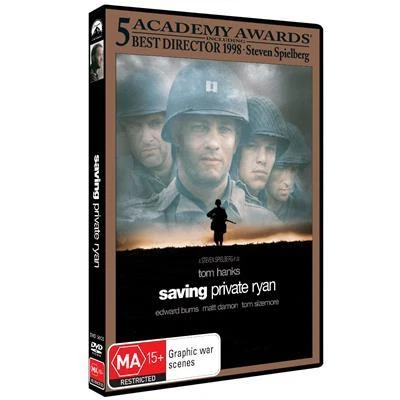 SAVING PRIVATE RYAN DVD Tom Hanks Edward Burns Matt Damon Region 4 ...