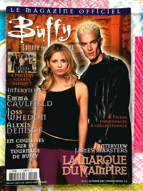 MAGAZINE OFFICIEL BUFFY contre les vampires n°11 complet EUR 30,00 ...