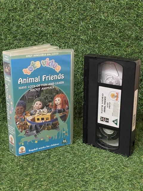 TOTS TV - Tots Video Animal Friends VHS Only Made For Video Children’s ...