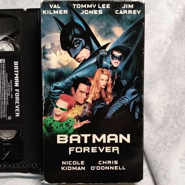 BATMAN FOREVER VHS Kilmer Carrey £3.25 - PicClick UK