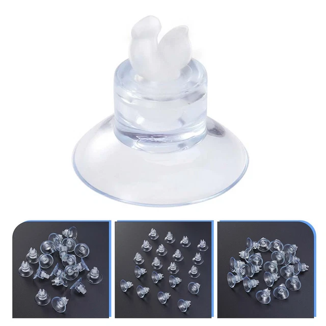 25 PCS RUBBER Clips Fish Tank Cups Airline Tube Holders Aquarium £10.15 ...