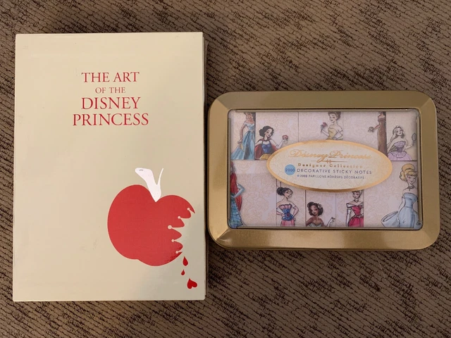 DISNEY ART OF The Disney Princess Journals & Designer Collection Sticky ...