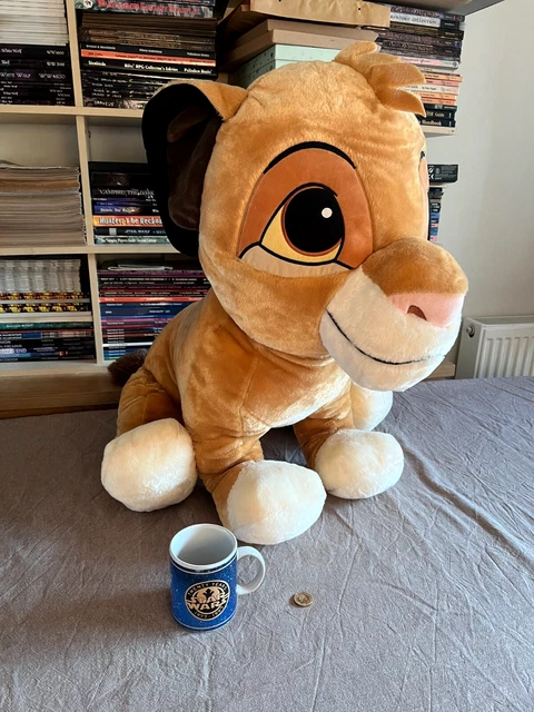 HUGE GIANT PLUSH Lion King Simba Soft Toy 33” Long X 32” High £13.15 ...