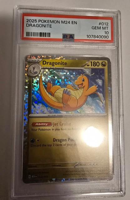 2025 POKEMON M24 En-Mcdonald's Collection #012 Dragonite Psa 10 £67.65 - PicClick UK