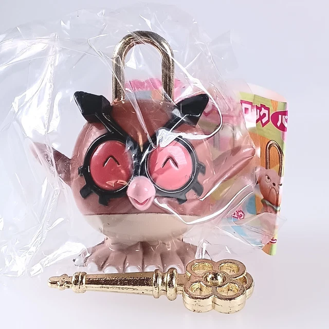 HOOTHOOT POKEMON PADLOCK Mini Figurine Japonaise Nintendo From Japan F ...