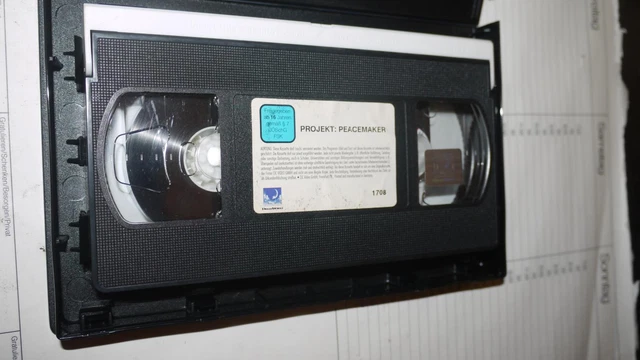 PROJECT PEACEMAKER CLOONEY Kidman VHS VIDEO Kassette EUR 1,00 - PicClick DE