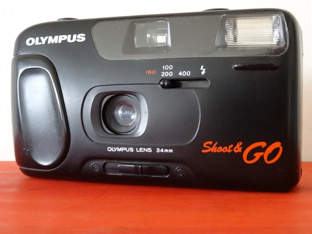 OLYMPUS SHOOT & GO Point & Shoot 35mm Film Camera, Works but?.. see ...
