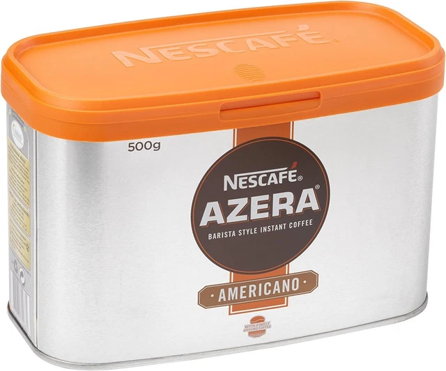 NESCAFÉ AZERA AMERICANO Instant Coffee Tin 500G £33.95 - PicClick UK