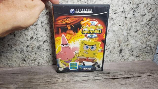 SPONGEBOB SQUAREPANTS THE Movie Nintendo Gamecube Complete In Box CIB ...