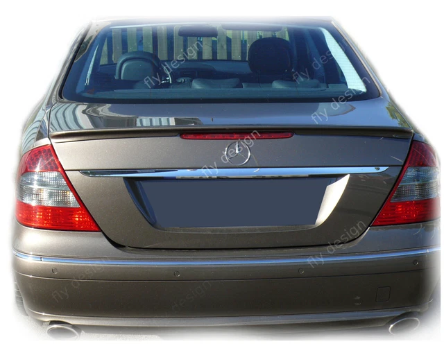 FITS FOR MERCEDES W211 Tuning Bodykit Rear Spoiler Wings Kofferraumkl £ ...
