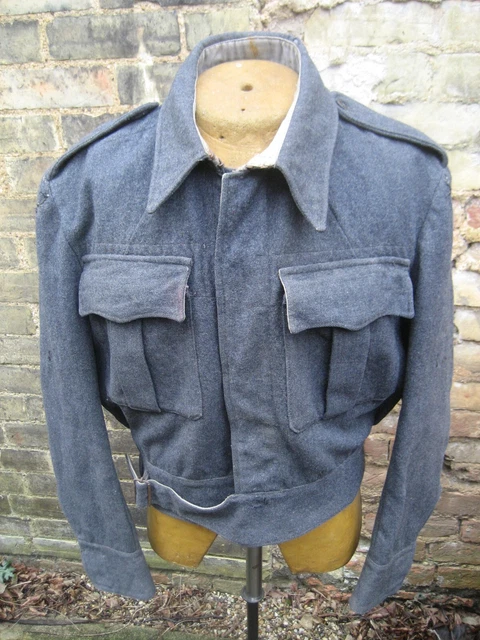 WW2 RAF BATTLEDRESS jacket, aircrew, RAF Regiment £40.00 - PicClick UK