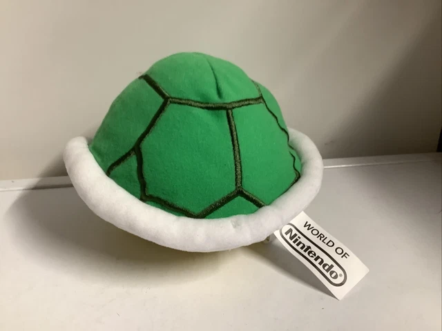 WORLD OF NINTENDO Super Mario Green Turtle Shell Plush with Sound ...
