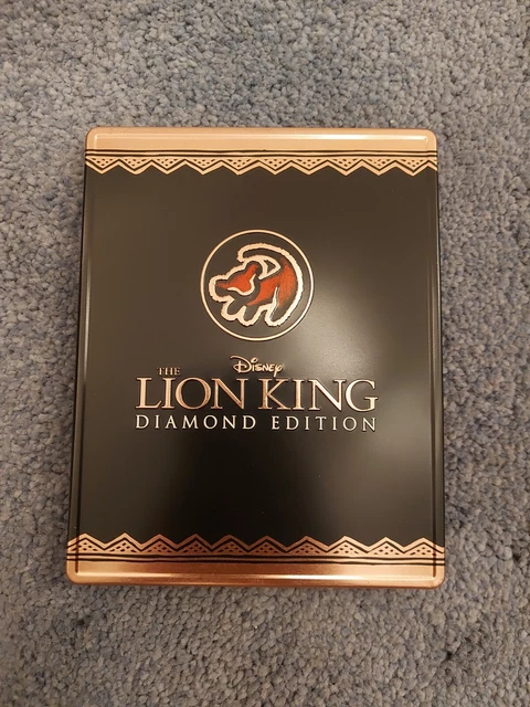 THE LION KING Diamond Edition Blu Ray And DVD Viva Metal Box Tin ...
