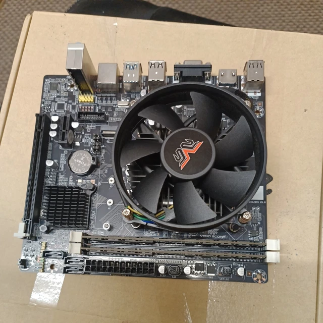 VENOSCORP ZX H61C/B75 V5.0 Micro ATX Gaming Motherboard - CPU, COOLER ...