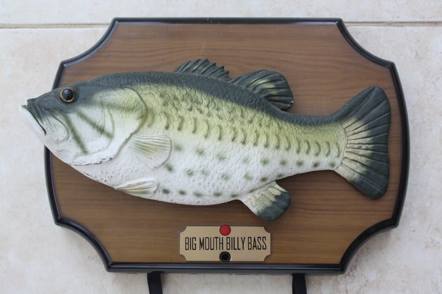 GROSSMUND BILLY BASS Singender Fisch Für Fischer Oder Nur Für Einen ...