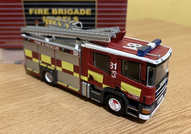 FIRE BRIGADE MODELS - 1/50 Scale - Scania Fire Engine - Bedford & Luton ...