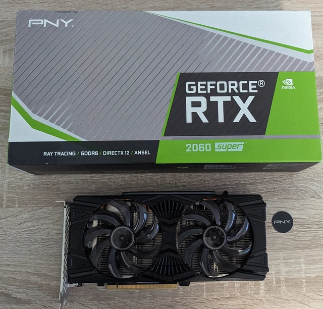 PNY GEFORCE RTX 2060 SUPER Dual Fan DX12 8Go EUR 229,00 - PicClick FR