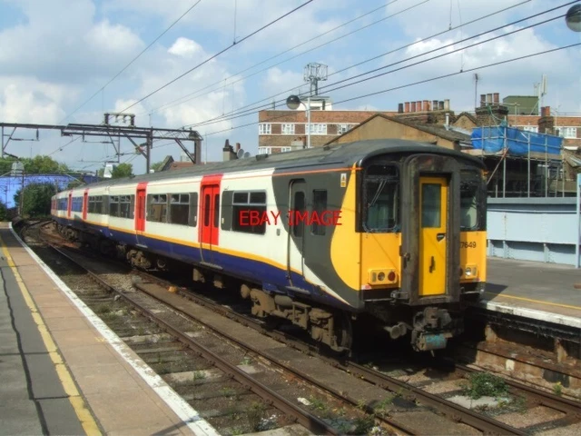 PHOTO CLASS 317 4-Car Emu No 317 649 (Ex-No 317 249) At Hackney Downs ...