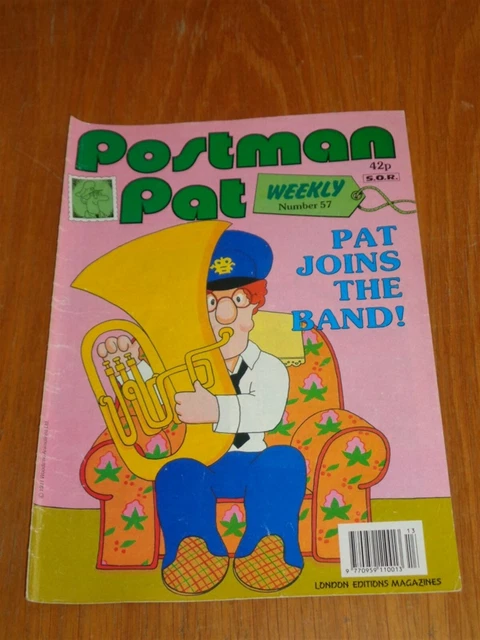 POSTMAN PAT #57 London Editions British Weekly Comic _ £4.99 - PicClick UK