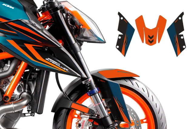 KTM 1290 SUPERDUKE R 2022-2023 Front Fender Mud Guard Sticker Graphics ...