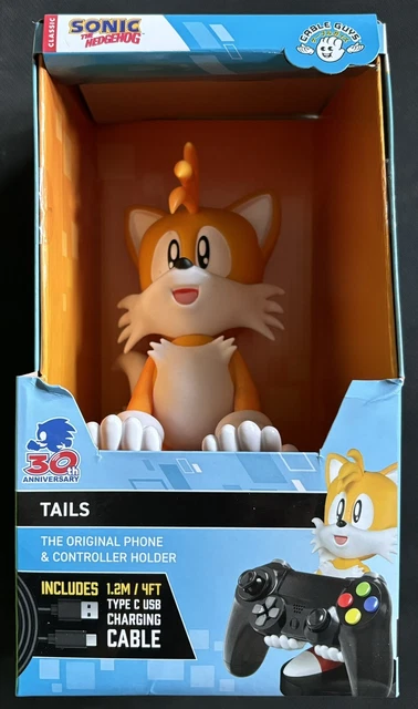 CABLE GUYS TAILS Sonic the Hedgehog 30th Anniversary Game Control ...