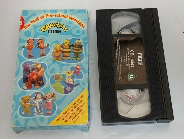 CBEEBIES THE BEST of Pre-school Television BBC VHS Video Tape Vintage ...