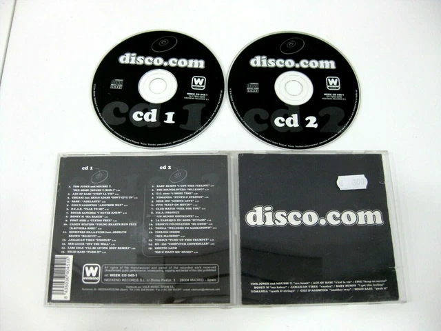 DISCO.COM 2CD TOM Jones-Ace Of Base-Chicane-Boney M-JAMAICAN Vibes-Baby ...