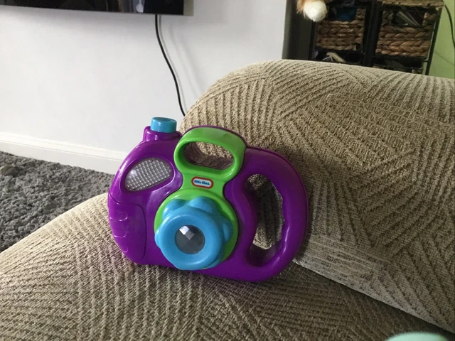 LITTLE TIKES MY First Lil' Camera Purple Toy With Light & Sounds ...