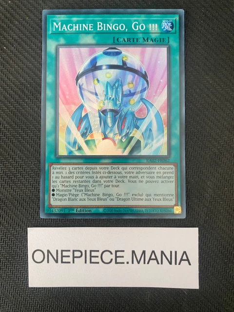 CARTE YU-GI-OH! MACHINE Bingo, Go !!! RA02-FR062 1st EUR 3,00 - PicClick FR