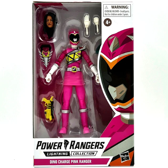 DINO CHARGE PINK Figure Mighty Morphin Power Rangers Lightning ...