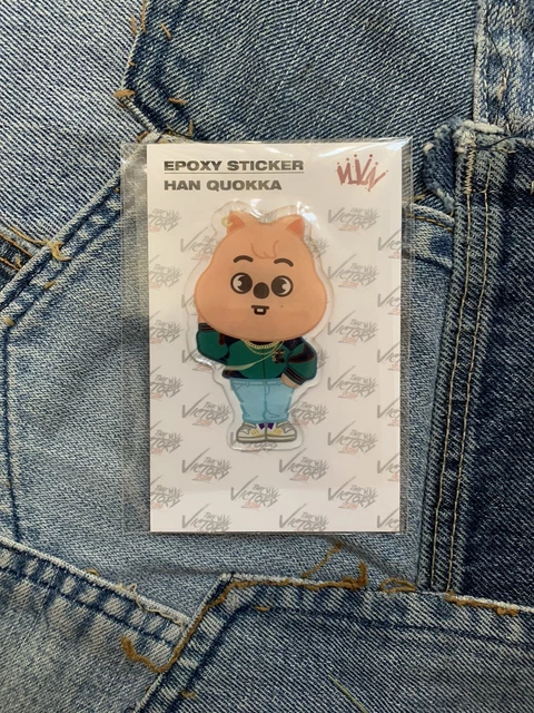 STRAY KIDS SKZOO Epoxy Sticker Han Quokka EUR 8,24 - PicClick FR