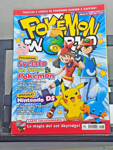 POKEMON WORLD N° 43 - La Rivista ufficiale di Pokemon del 2000 EUR 10 ...