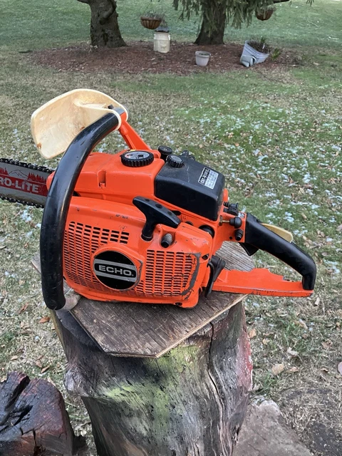 ECHO CST 610 EVL VINTAGE Twin 2 Cylinders Chainsaw 20 bar Starts Runs Great 749.00 PicClick