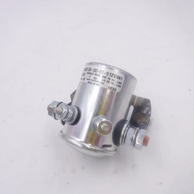 MONARCH 12V, 4 Terminal 100A Intermittent Duty Solenoid 974-1243-610-15 ...