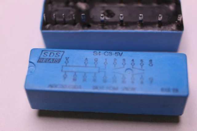 RELAIS NR209 IC-RELAIS Matsushita SDS S4-C3-5V 4 Arbeitskontakte ...