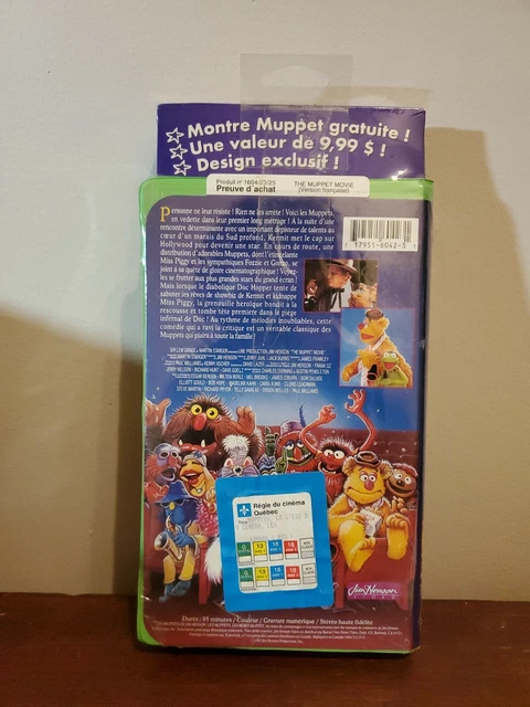 SEALED THE MUPPET Movie VHS 1993 Jim Henson Video clam shell [FRENCH ...