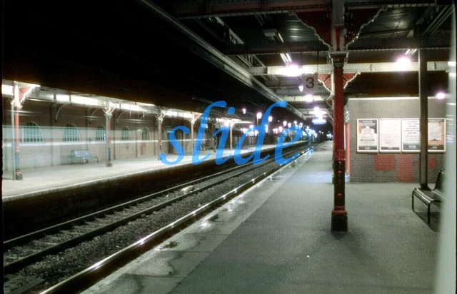 BRITISH RAIL NSE London Goodmayes Station Platform 1999 Original Slide ...