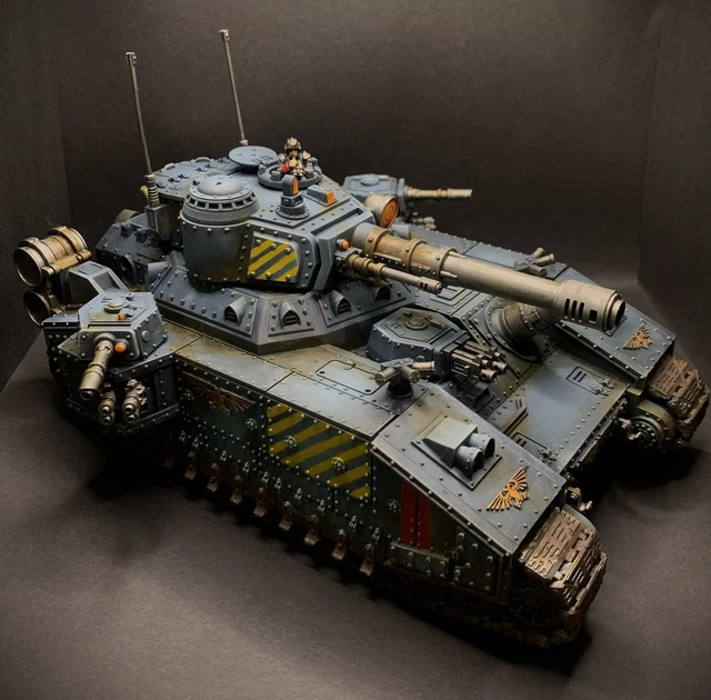 DEATH KORPS OF Krieg Baneblade painted Warhammer 40k Astra Militarum ...