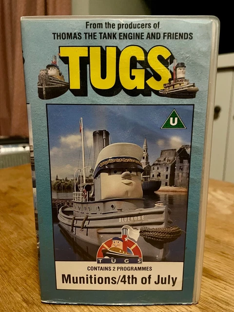 TUGS MUNITIONS/4TH OF July - Vintage VHS, PAL 1988, good condition £30. ...