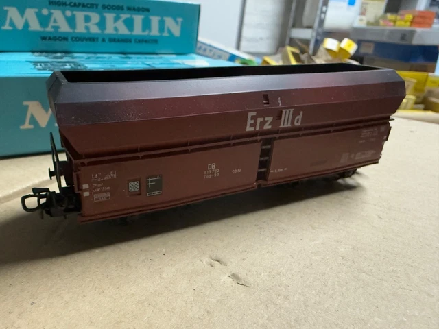 5X MÄRKLIN 4624 Güterwagen/ Selbstentladewagen der DB, Spur H0 EUR 14,31 - PicClick DE