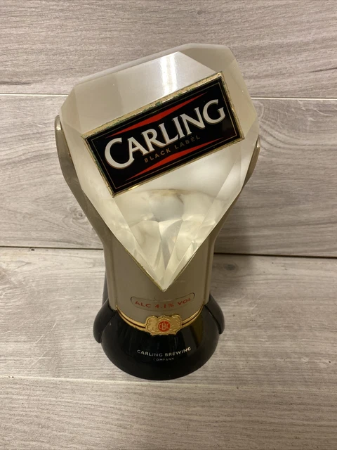 CLASSIC CARLING BLACK Label Lager Vintage Retro Pub Pump Head Mancave ...