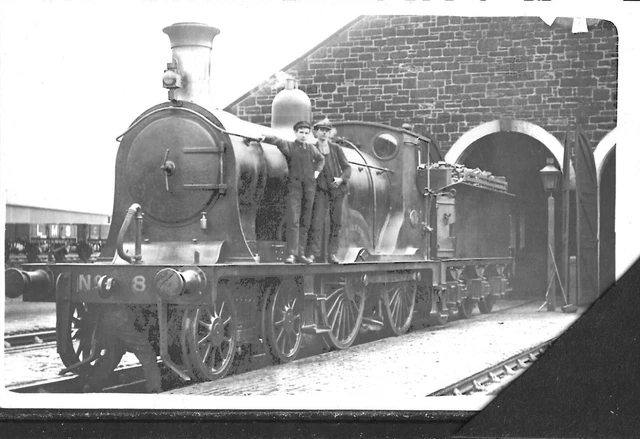 HIGHLAND RAILWAY - Small Ben 4-4-0 No. 8 Ben Clebrig - Vintage Image ...