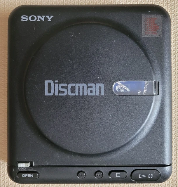 SONY DISCMAN WALKMAN D-2 Vintage 1988 CD Compact Disc Player Made in ...